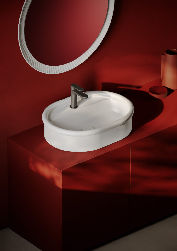 Collezione Brera - Lavabi bagno di design con profilo spesso