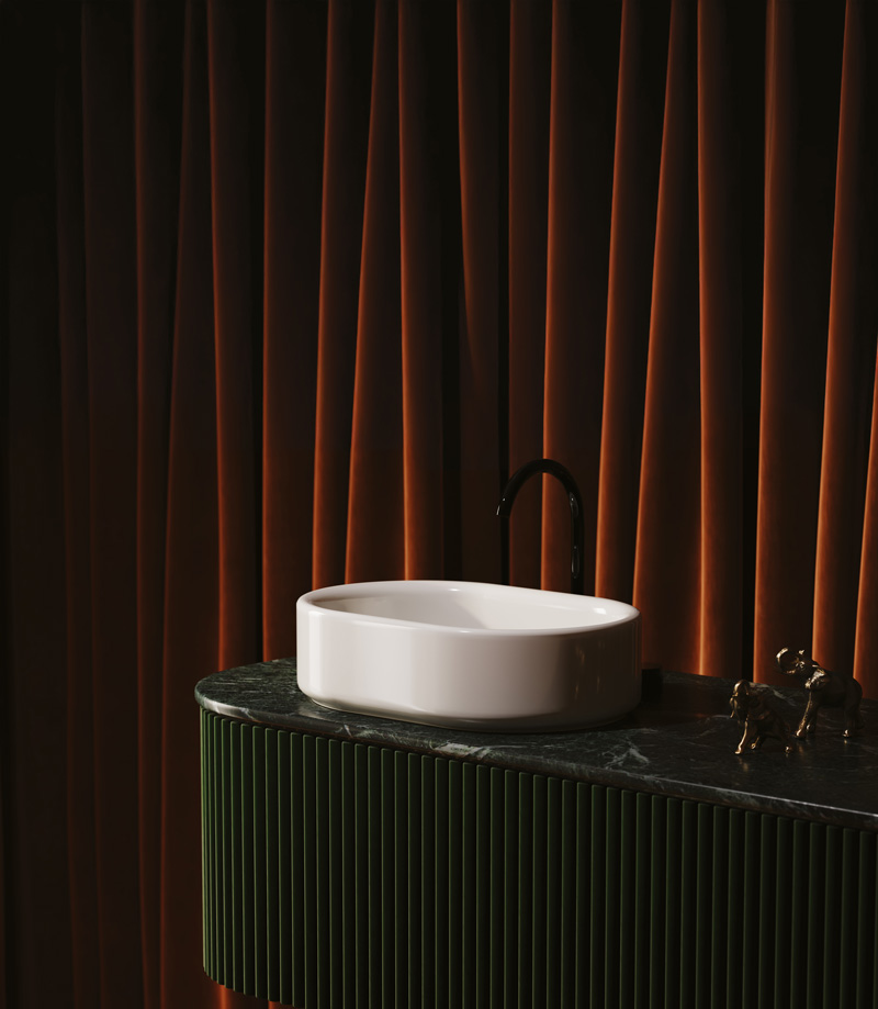 Collezione Won , lavabi bagno di design